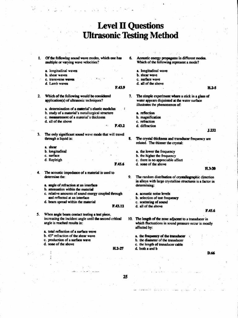 Asnt Ut Level II Q A | PDF