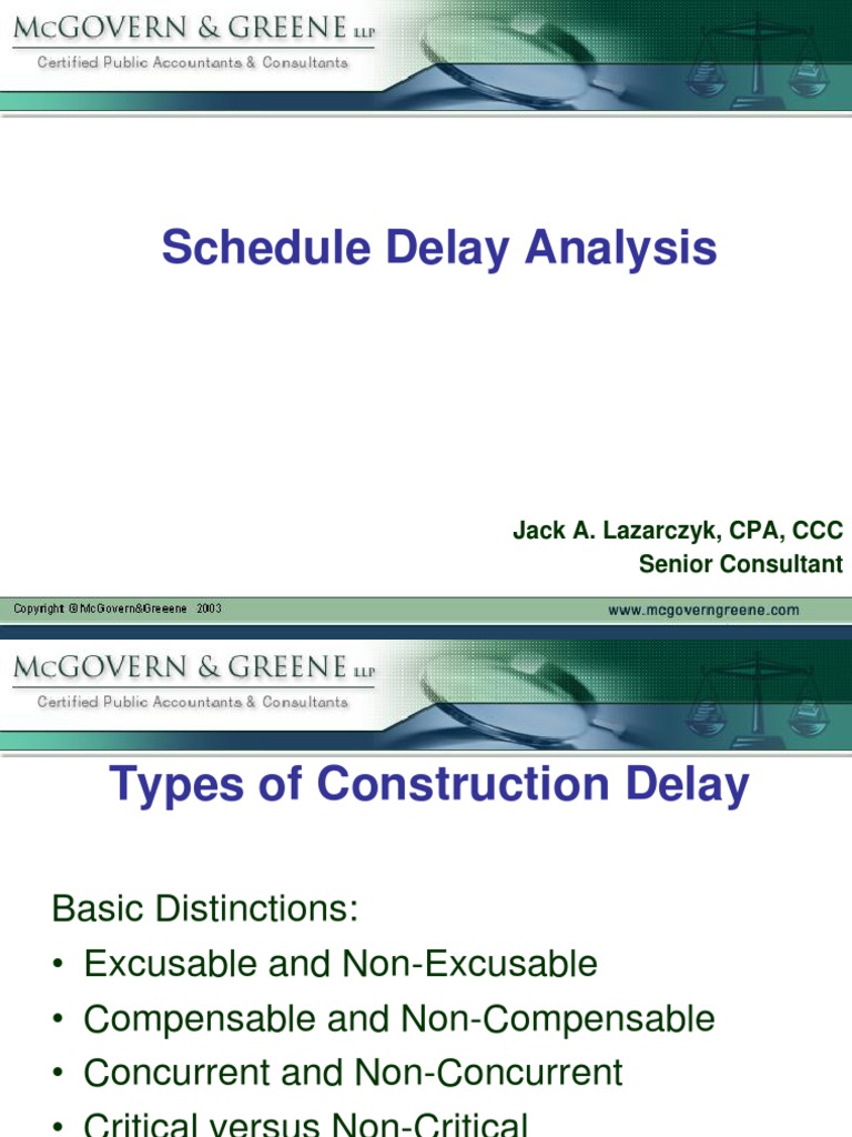 Construction Delays | PDF | Business