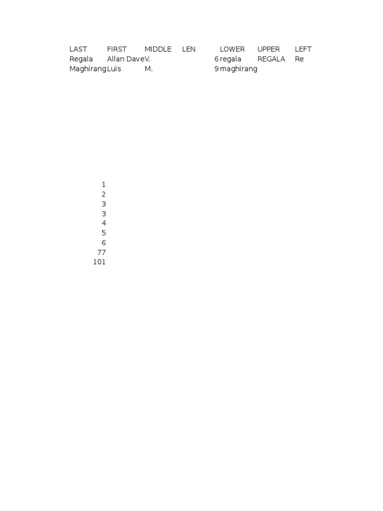 Excel Sample Data Analysis | PDF