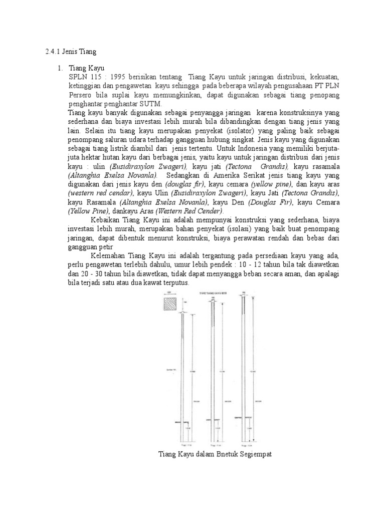 Jenis Tiang | PDF