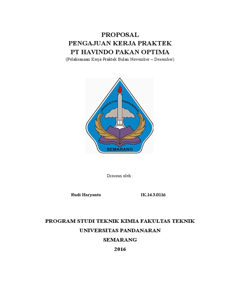 Contoh Proposal KP | PDF