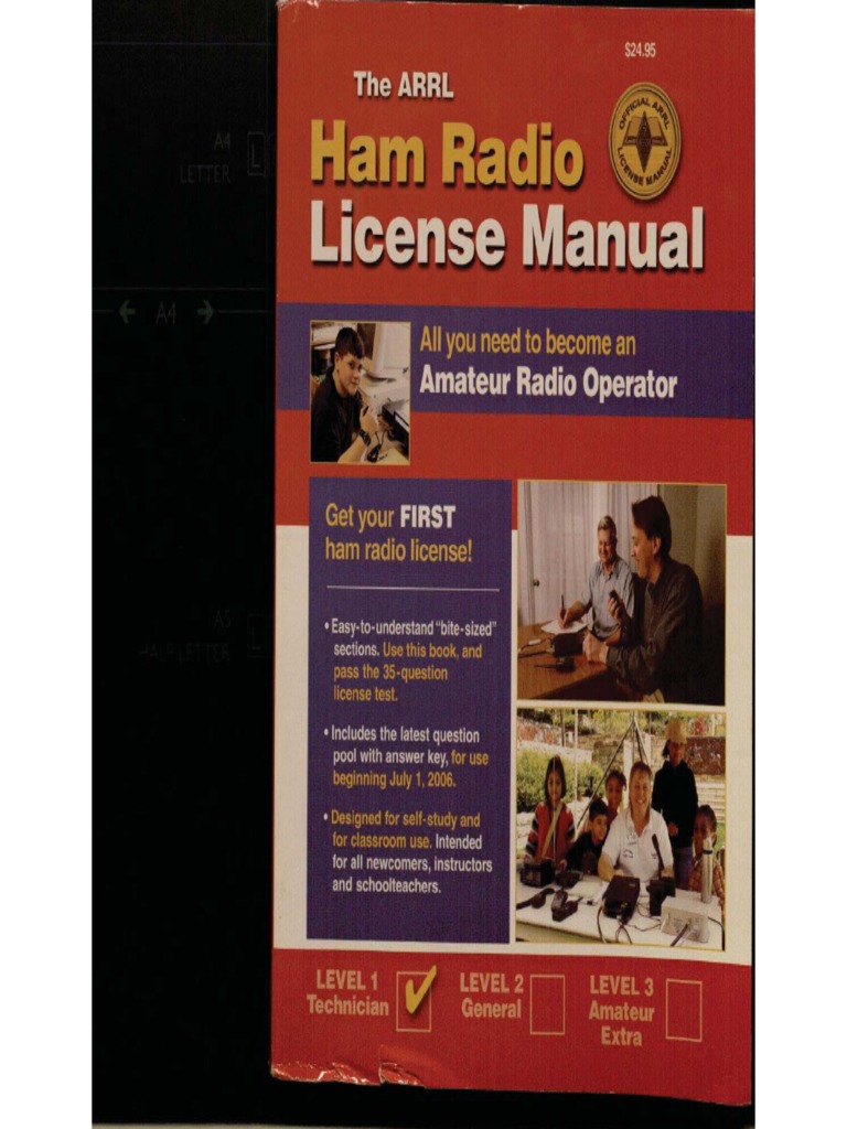 ARRL-HAM Radio License Manual Chapter 1 | PDF