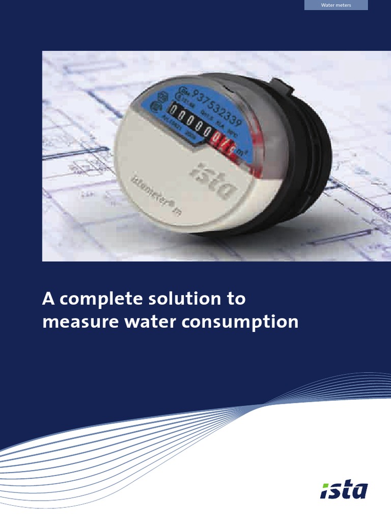 Ista Water Meters Brochure PDF | PDF | Relay | Tap (Valve)