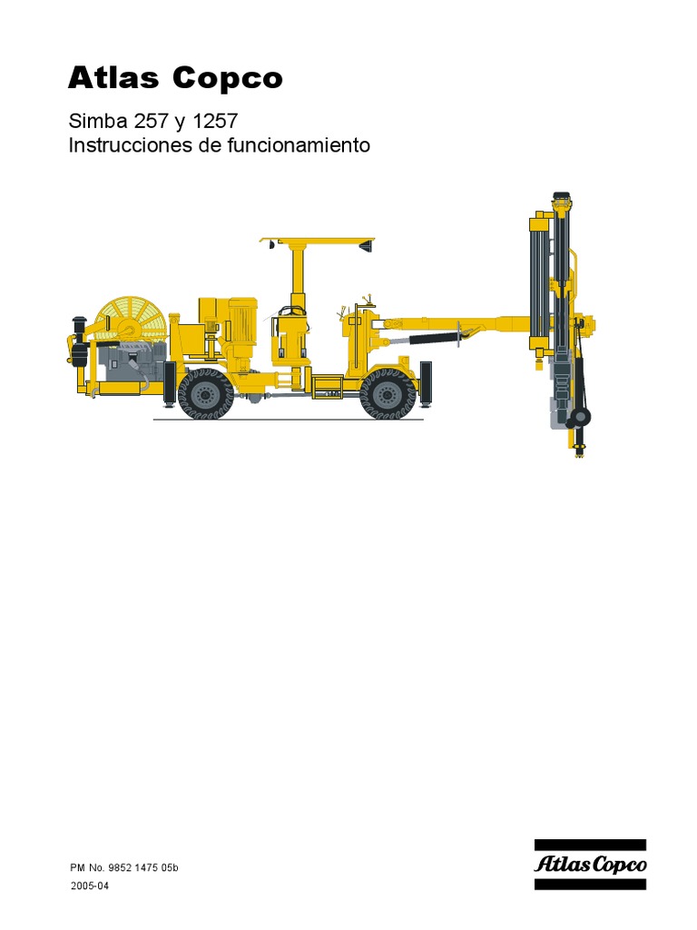 9852 1475 05c Operators Instructions Simba 1257 | PDF | Motor diesel ...