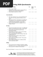 Vocabulary Learning Strategies Questionnaire | PDF | Vocabulary ...