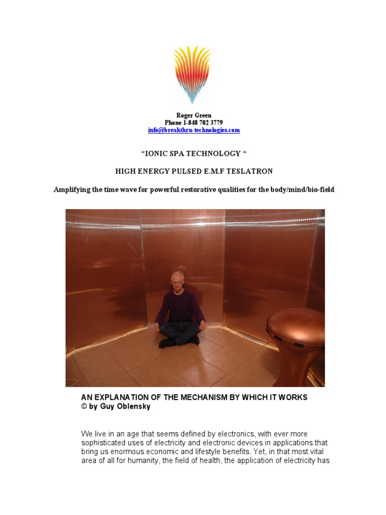 Tesla Healing Technology PDF | PDF | Magnetic Field | Momentum