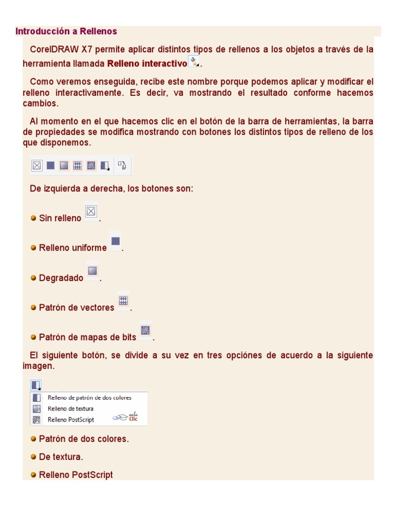 Corel Draw Guía | PDF | Point and Click | Color