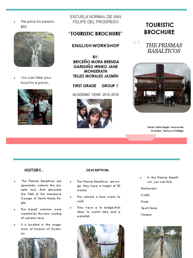 Triptico Ingles | PDF | Basalt | Volcanology