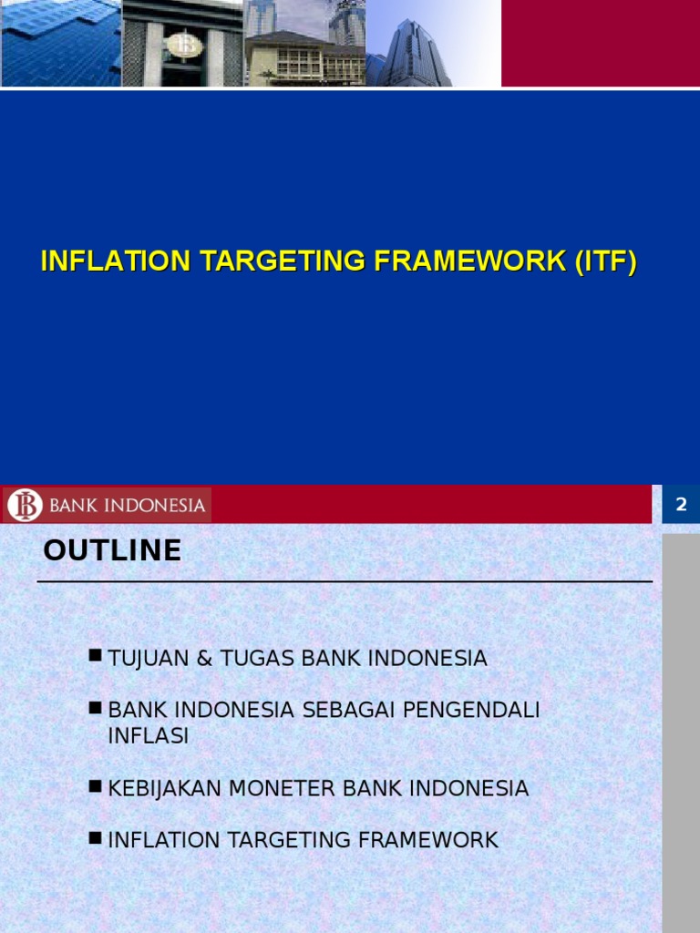Inflation Targeting Framework - Indonesia - 2009 | PDF