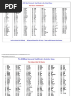 100 Most Common Adjectives | PDF