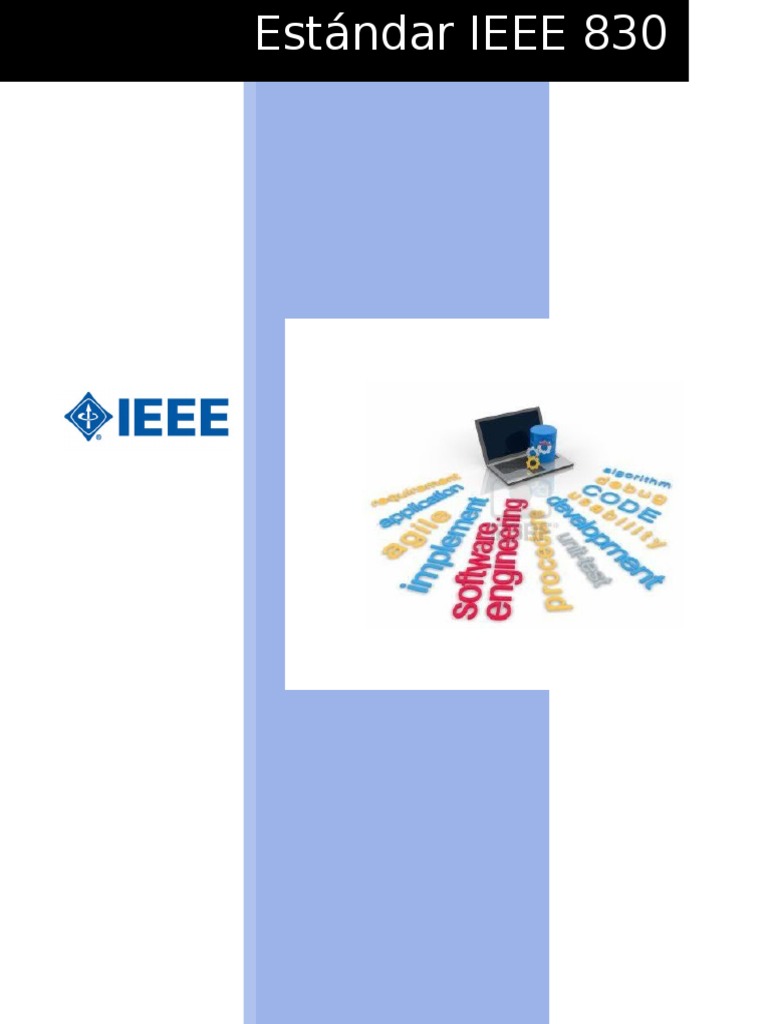 Especificación de Requerimientos IEEE 830 | PDF | Instituto de ...