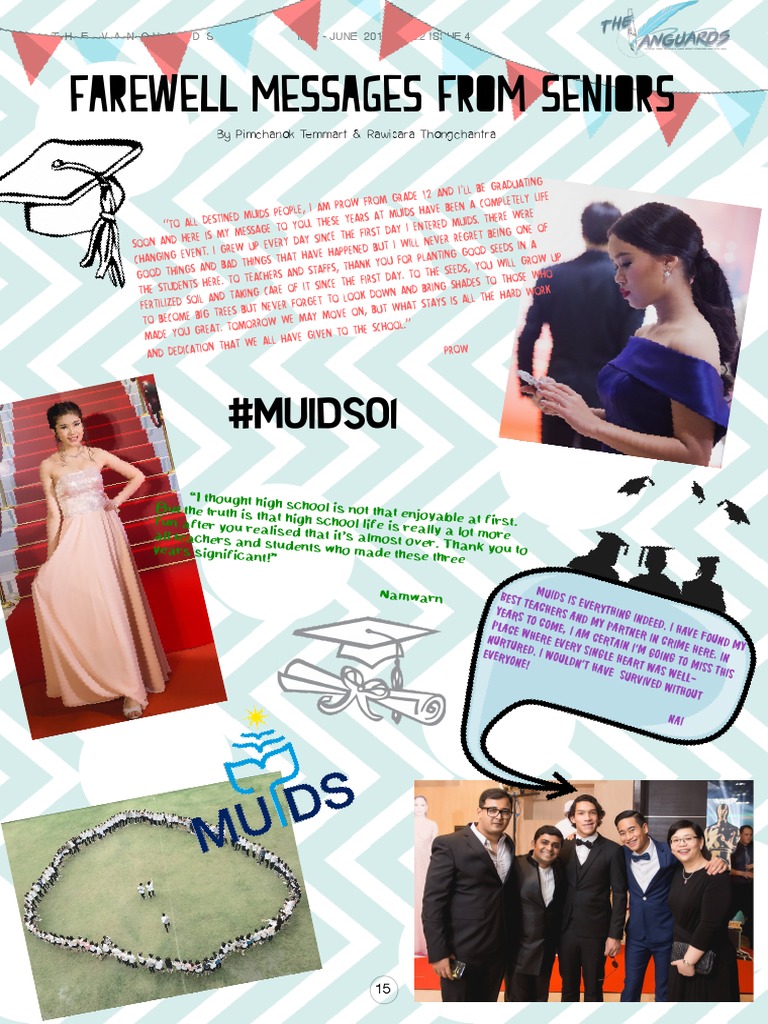 Farewell Messages Senior | PDF