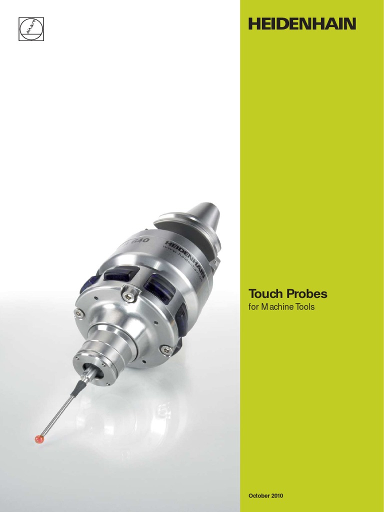 Heidenhain Touch Probe | PDF | Numerical Control | Machining