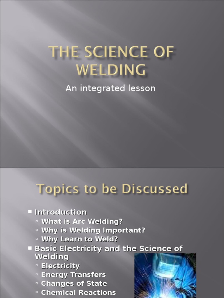 Welding Basics for Students | PDF | Welding | Construction