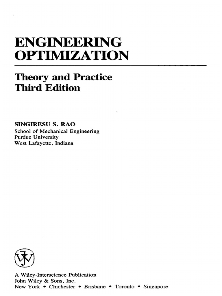 Introduction To Optimization Pdf Mathematical Optimization Linear Programming