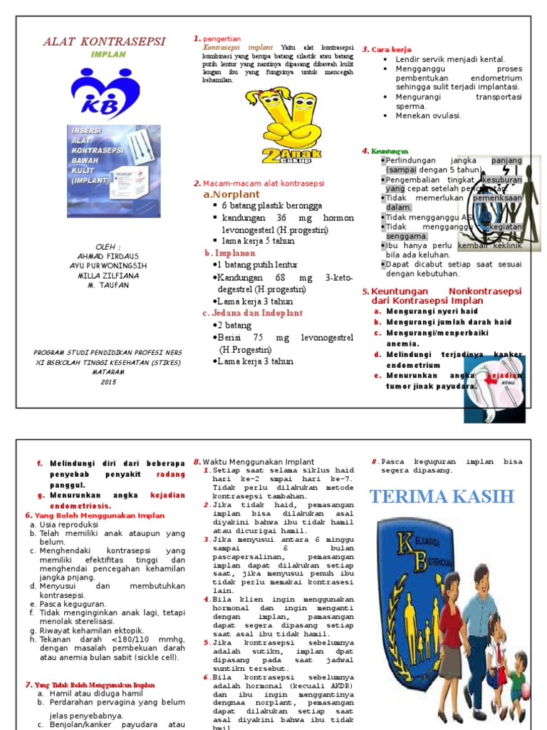 Leaflet SAP Implant | PDF | Sains & Matematika
