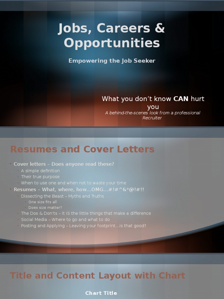 Job Seeker's Guide to Resumes & Cover Letters | PDF