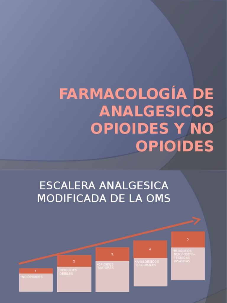 Analgesicos Opioides y No Opioides | PDF | Droga anti-inflamatoria ...