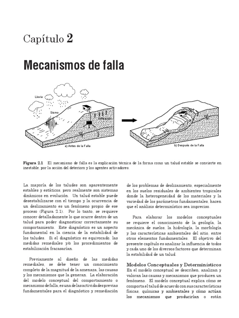 Cap2 Mecanismos de Falla | PDF | Falla (geología) | Temblores