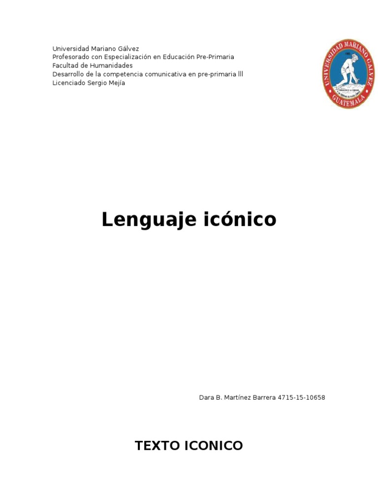 Texto Iconico | PDF | Imagen | Realidad