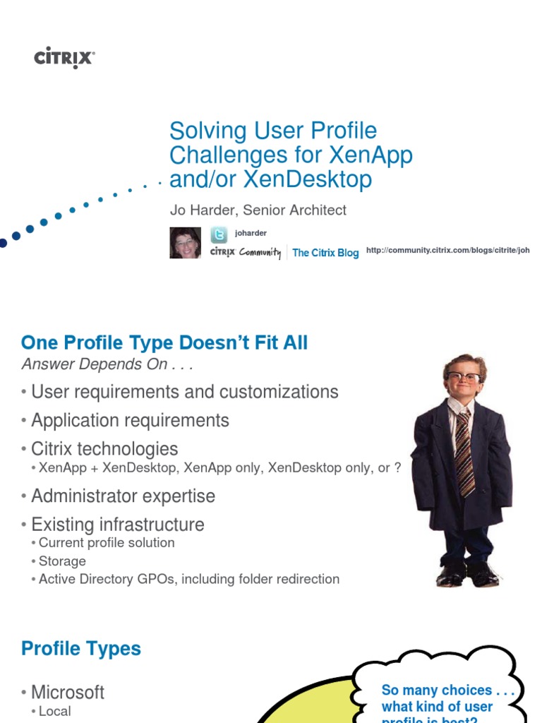 User Profile Solutions for Citrix | PDF | Remote Desktop Services ...