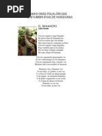 Ejemplos de Bombas Folklóricas de Honduras | PDF