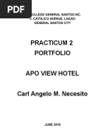 Narrative Report On Hotel Practicum at The Manila Pavilion Hotel | PDF ...