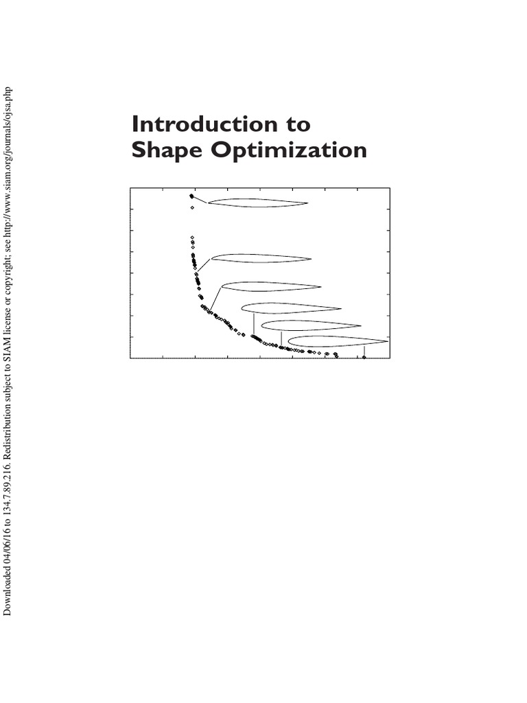 Introduction To Shape Optimization - Theory, Approximation, and ...