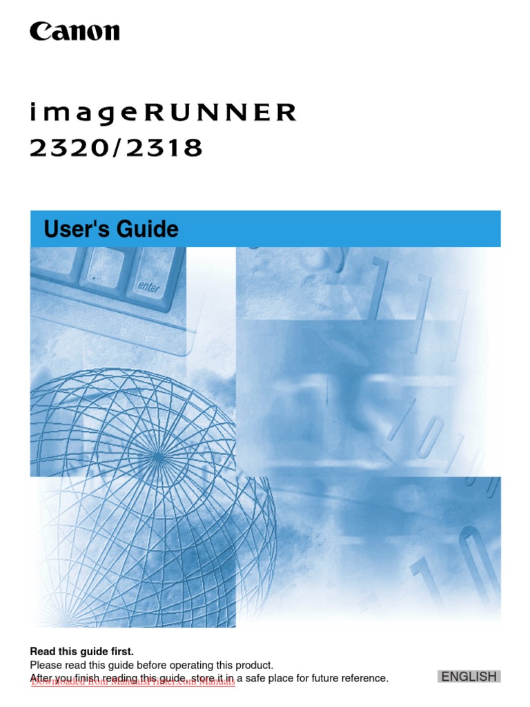 Canon ImageRUNNER 2318 | PDF | Microsoft Windows | Operating System