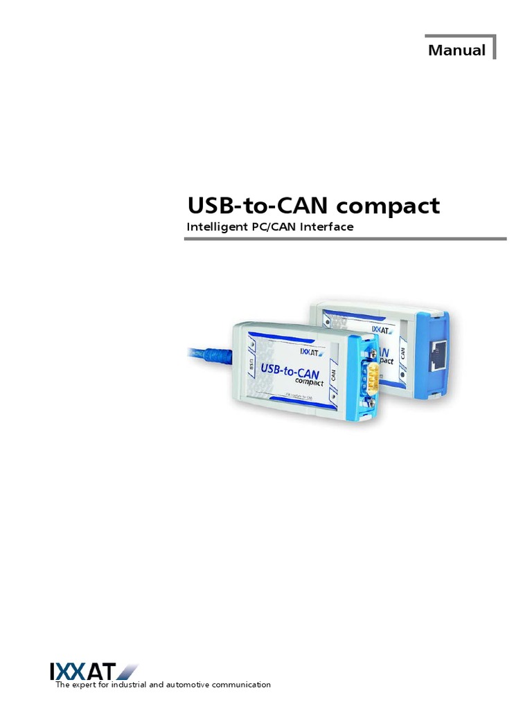 Usb To Can | PDF | Electrical Connector | Usb