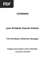 Argumento de Cumandá | PDF