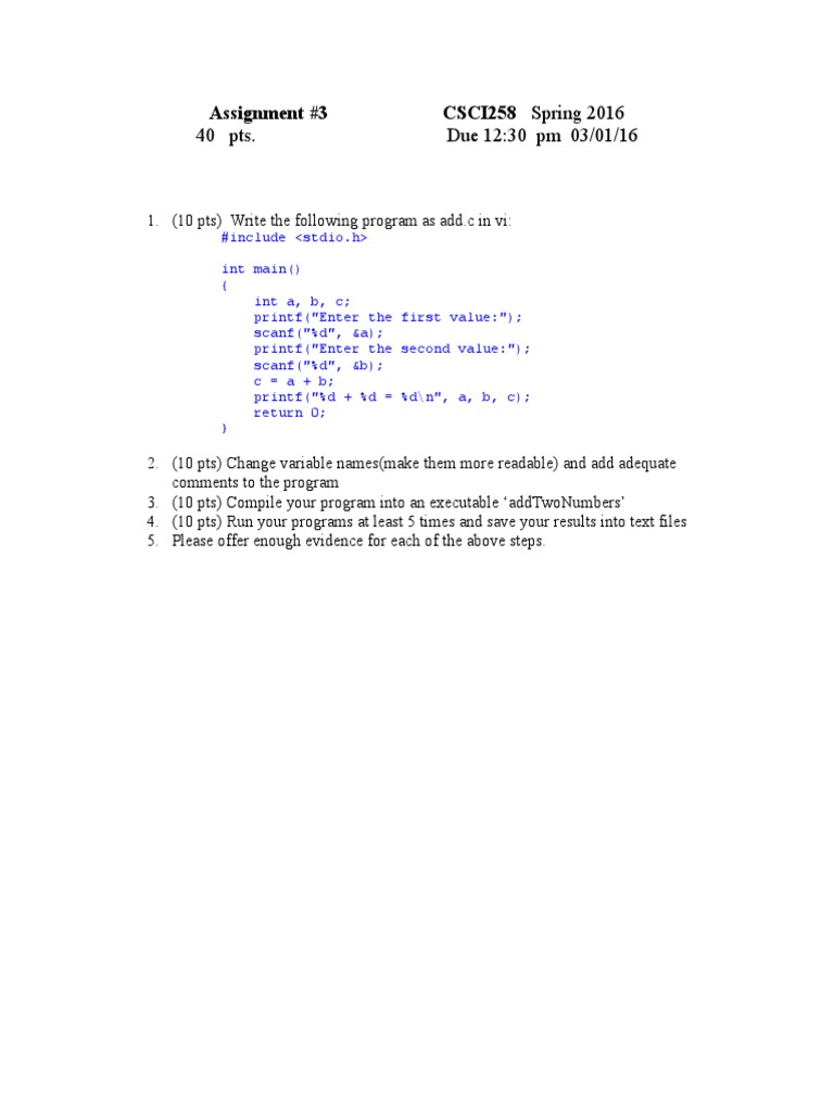 Assign 3 | PDF | Computers | Technology & Engineering
