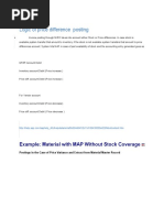 MR11 Transaction Overview in SAP | PDF | Invoice | Receipt