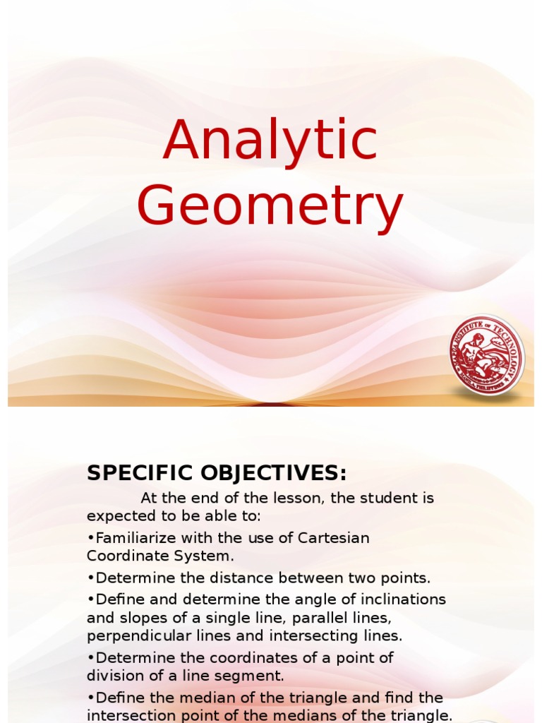DAY 1 - Distance Between Two Points | PDF | Analytic Geometry | Line ...
