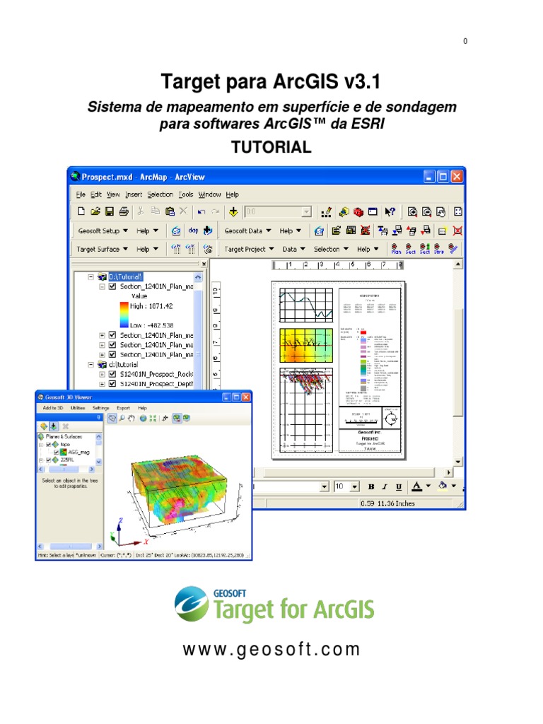 Geosoft - Oasis Montaj - Target For ArcG | PDF | Janela (informática ...