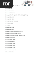 Motorcycle Fork Tube Size Guide | PDF