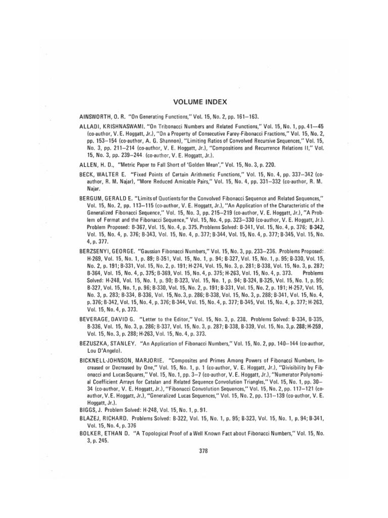 Index | PDF | Algebra | Combinatorics