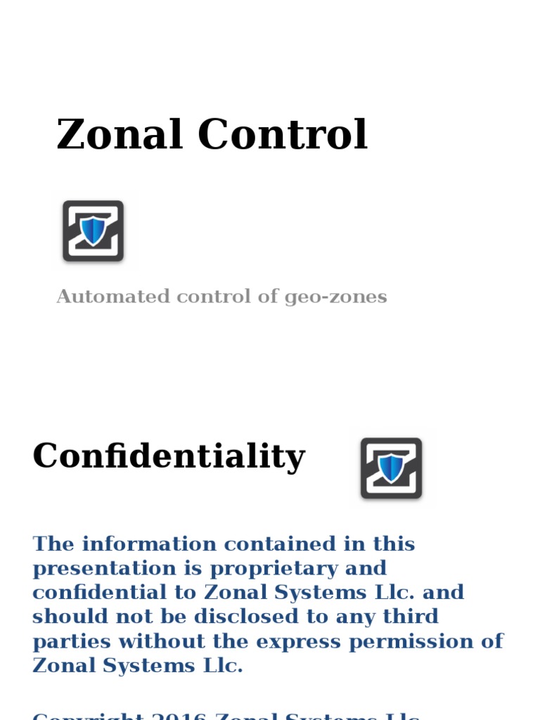 Zonal Control: Automated Control of Geo-Zones | PDF | Mobile Technology ...