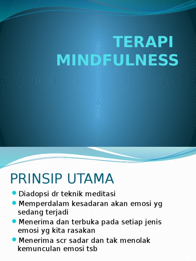 Terapi Mindfulness | PDF