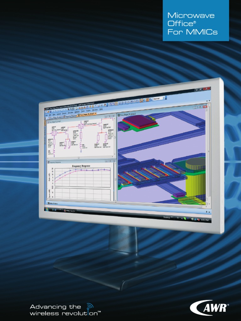 Mwo Mmic Brochure | PDF | Printed Circuit Board | Simulation