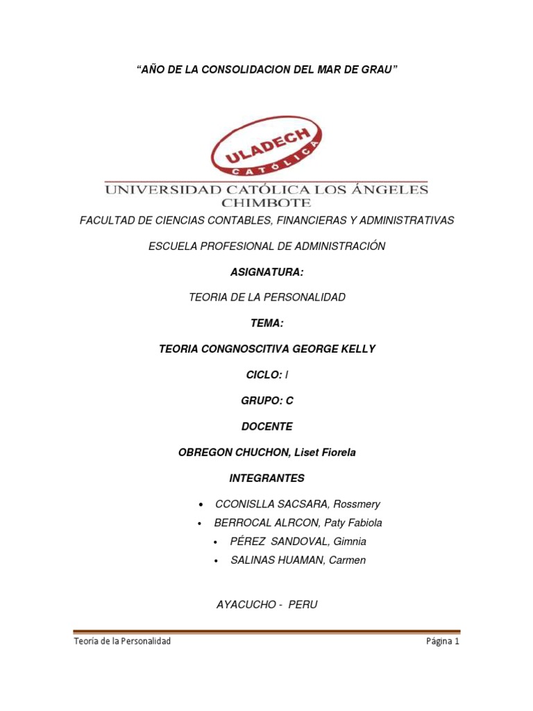 Teoria De La Personalidad Pdf Pdf Comportamiento Psicoterapia