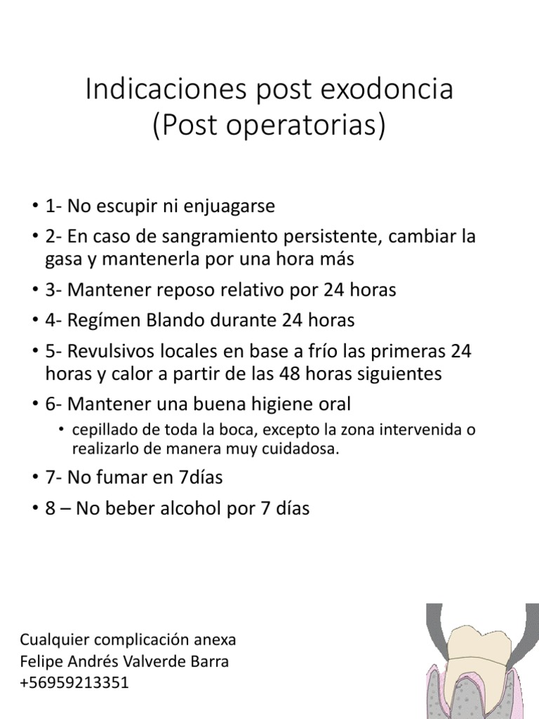 Indicaciones Exodoncia PDF | PDF | Boca | Medicina