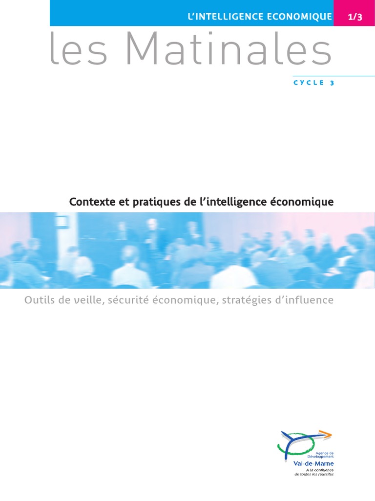 Pratiques et outils de l'intelligence économique | PDF | Informations ...