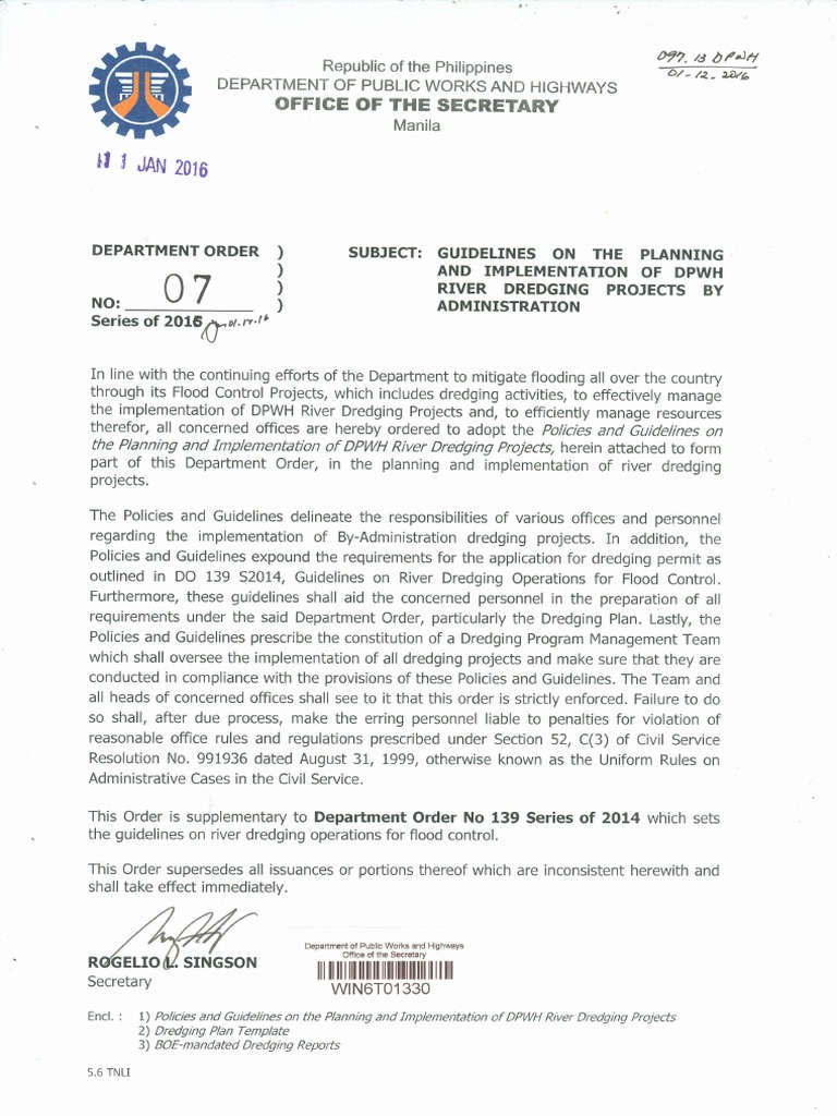 Do 007 s2016 Dredging Guidelines | Download Free PDF | Environmental ...