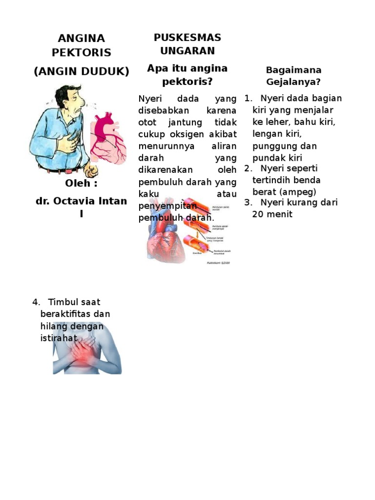 Leaflet Angina | PDF