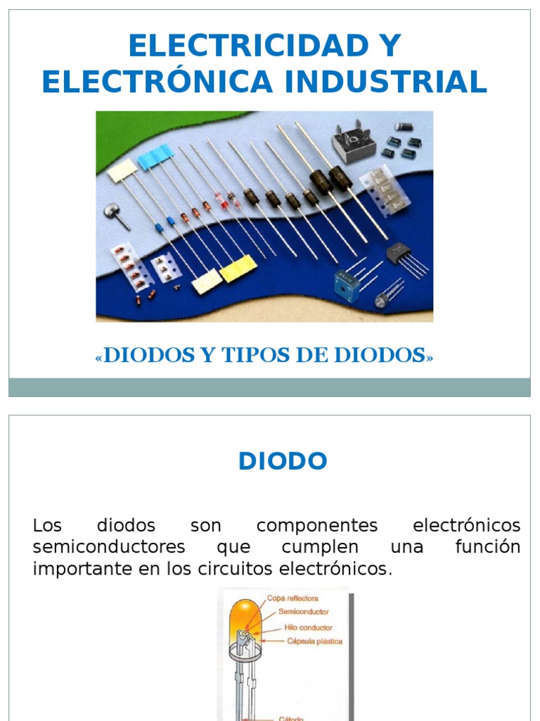 Tipos de Diodos | Diodo | Diodo emisor de luz