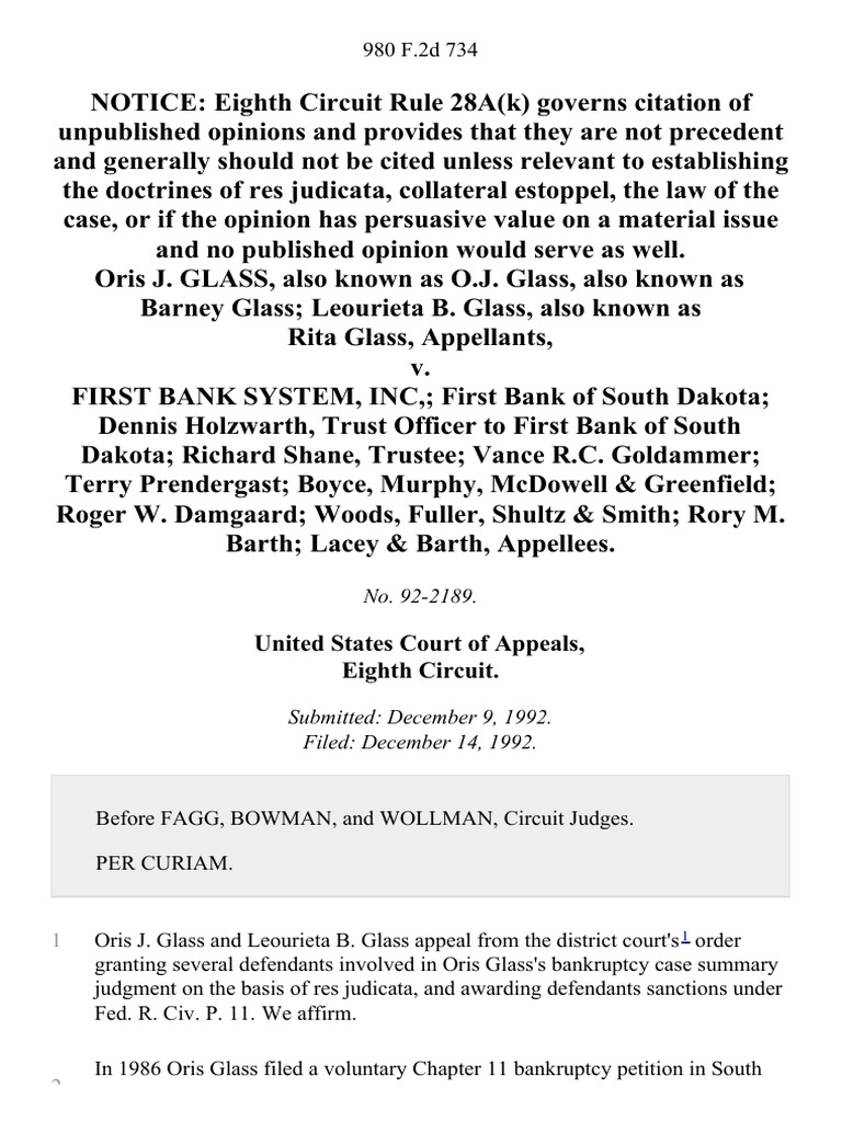 Oris J. Glass, Also Known as O.J. Glass, Also Known as Barney Glass ...