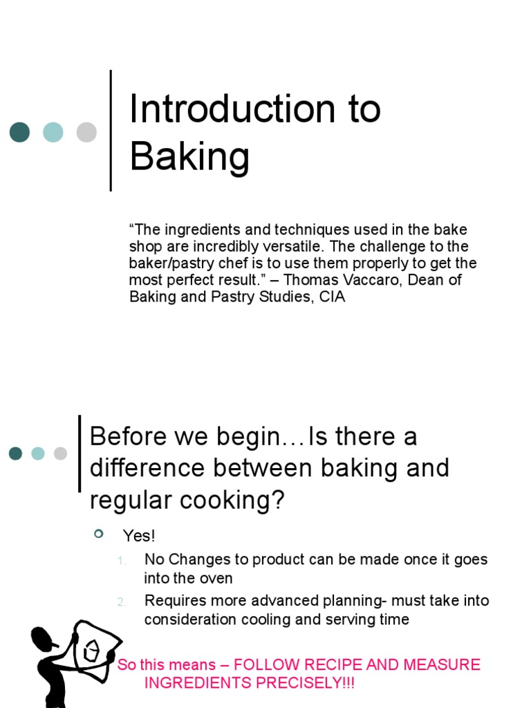 Introduction To Baking | PDF | Flour | Baking