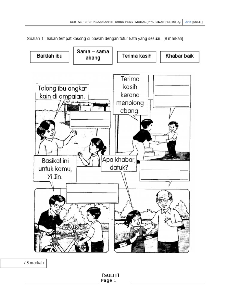 Final Exam Moral Ppki | PDF | Karier & Perkembangan | Griya & Taman