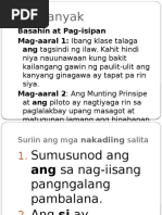 Mga Pananda | PDF